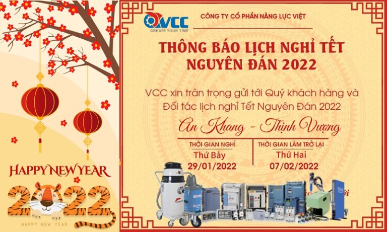 Thông báo lịch nghỉ Tết Âm lịch - VCC GROUP